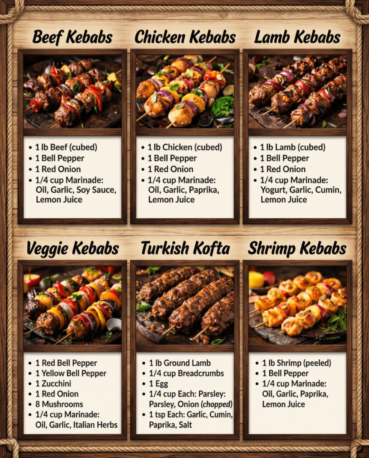 Ultimate Grilled Kebab Recipes: 6 Flavor-Packed Skewers for BBQs ...