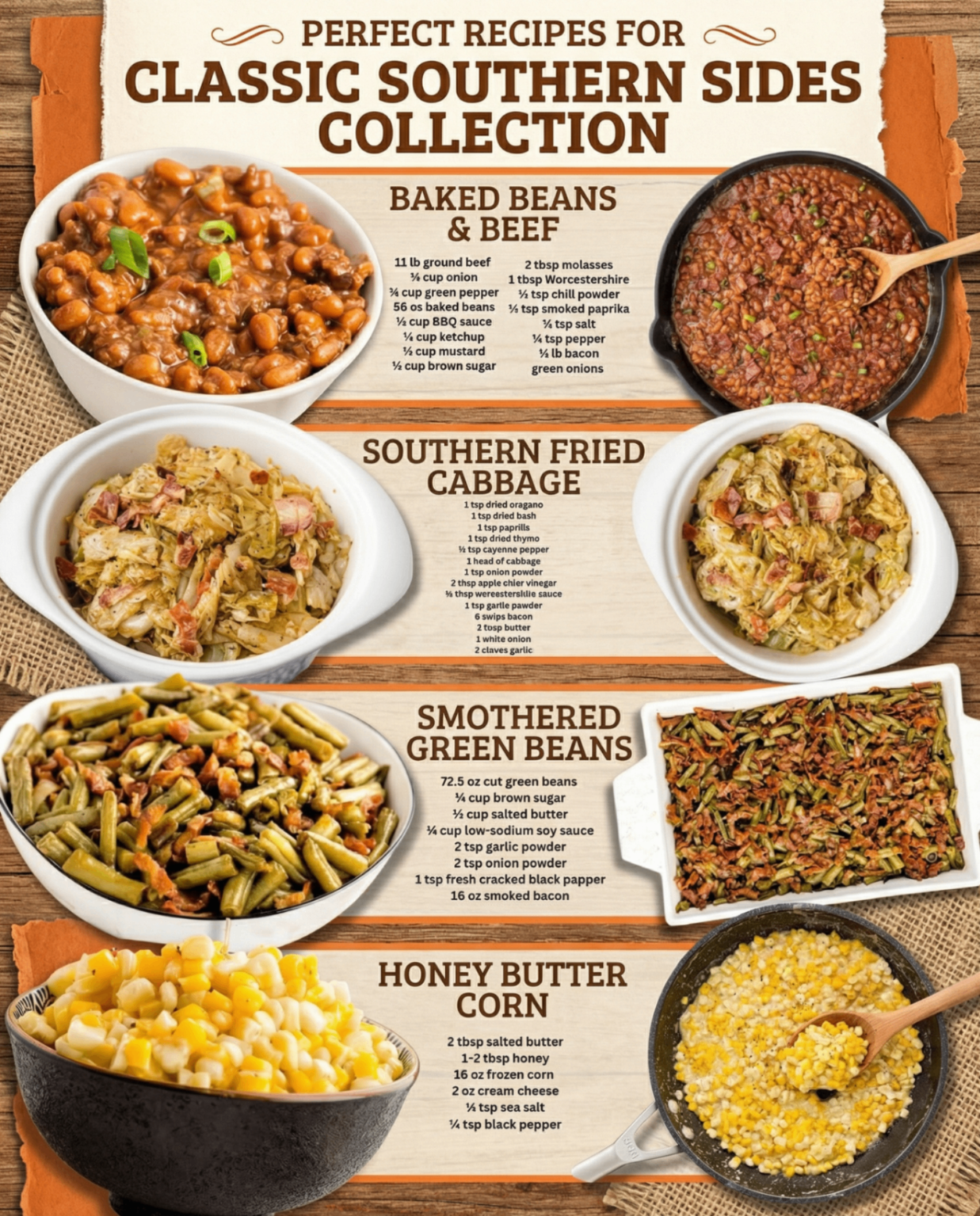 Classic Southern Side Dishes: 4 Must-Try Recipes for Comfort Food ...